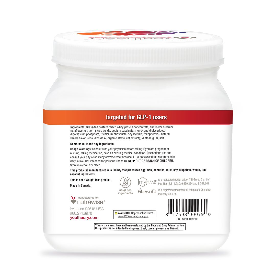 GLP-1 Support Muscle Guard Protein – Youtheory