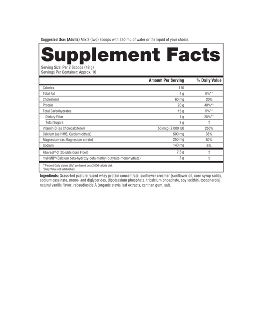 GLP-1 Support Muscle Guard Protein – Youtheory