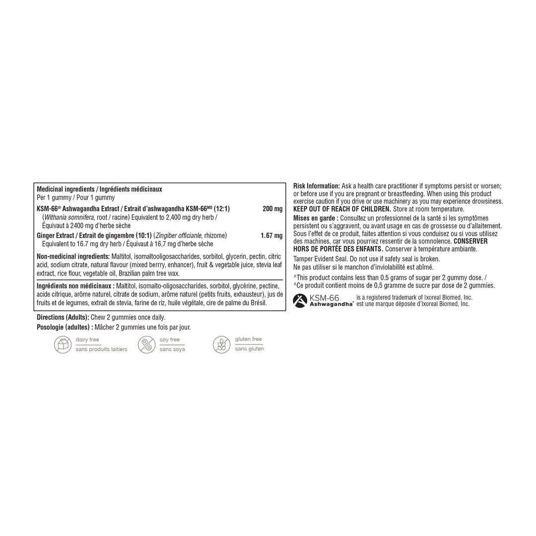 KSM-66 Ashwagandha Gummies With Zero Sugar | For Stress Support – Youtheory