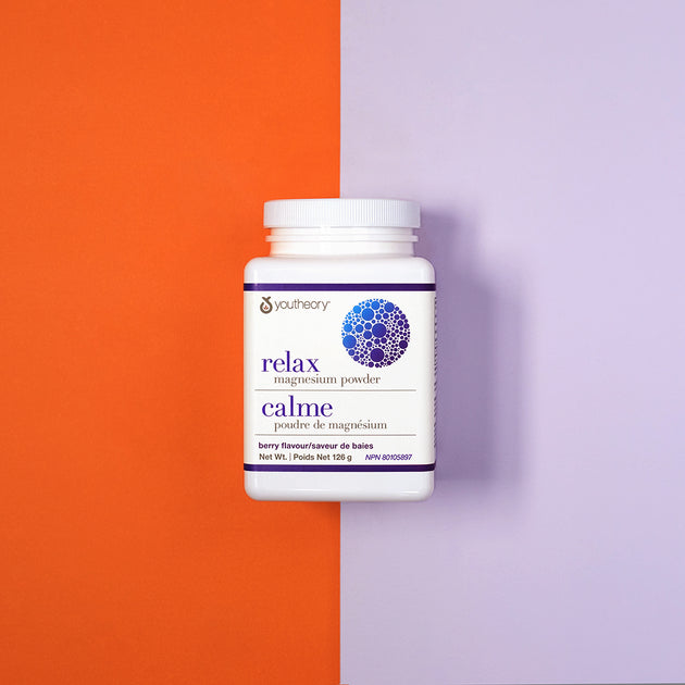 Relax Magnesium Powder - Berry Flavour – Youtheory