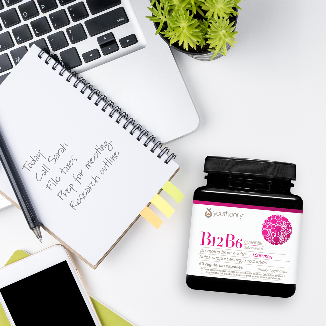 B12B6 Capsules For Brain Health and Energy Support | Shop Youtheory®