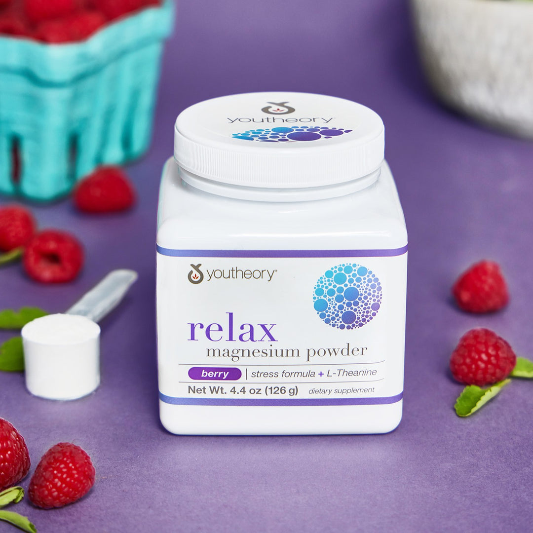 Relax Magnesium Powder: Magnesium Benefits | Shop Youtheory®