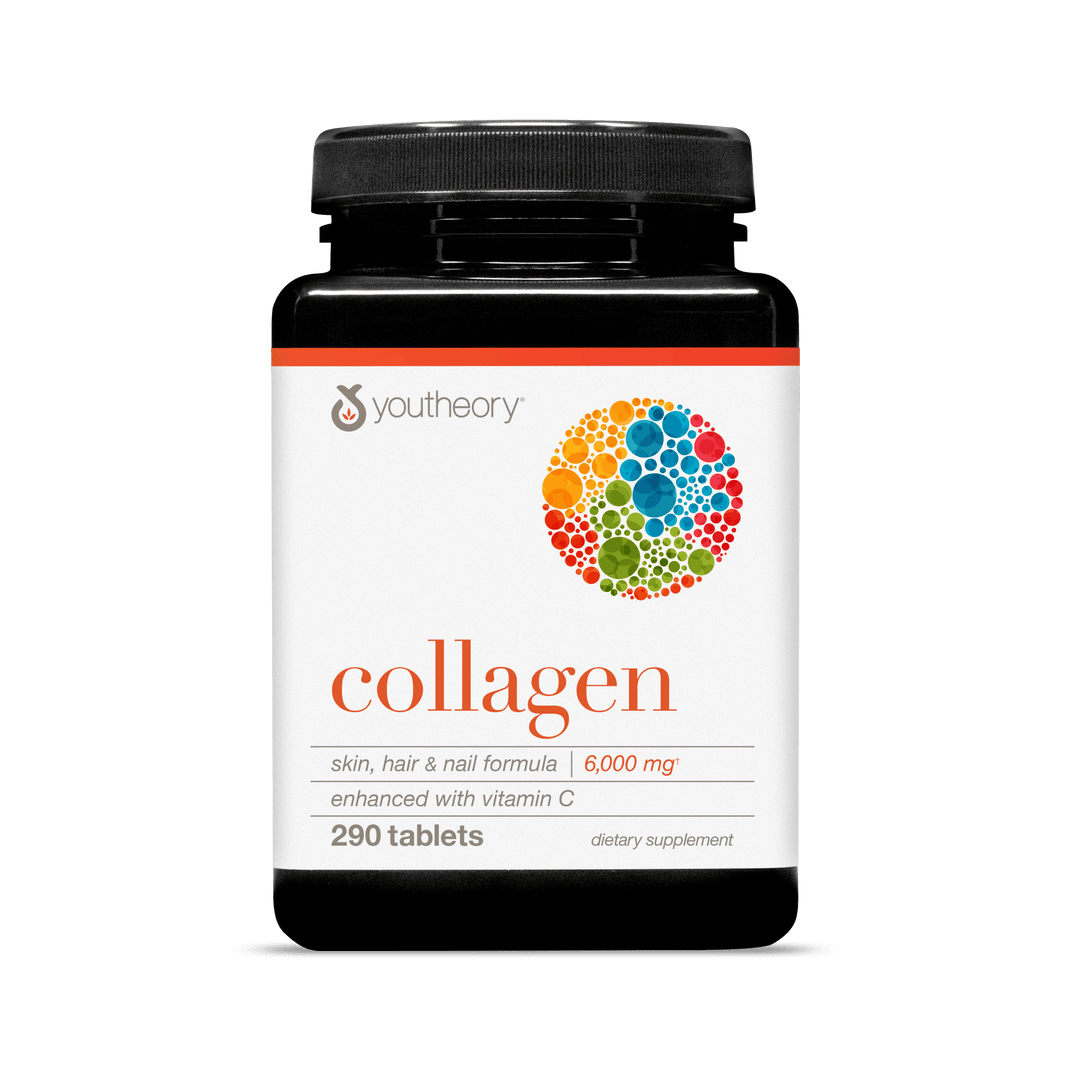 Youtheory Advanced Collagen 6000 mg with Vitamin C | Healthy Aging