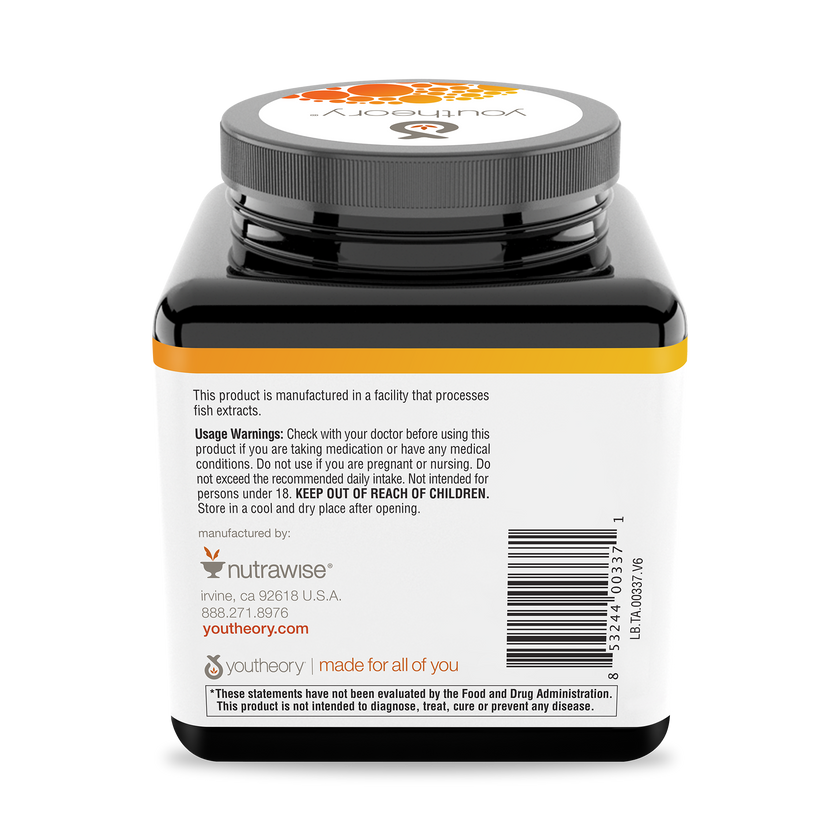 Turmeric Tablets: Curcumin C3 Complex & Black Pepper | Shop Youtheory®